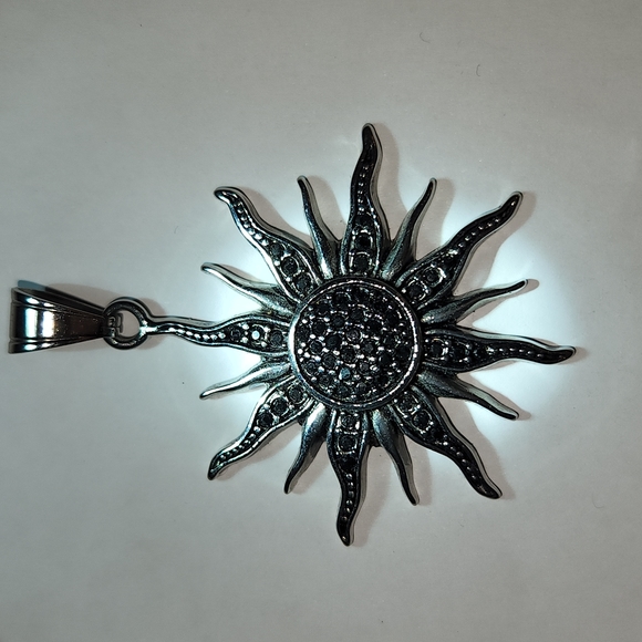 Jewelry | Sun Pendant Stainless | Poshmark